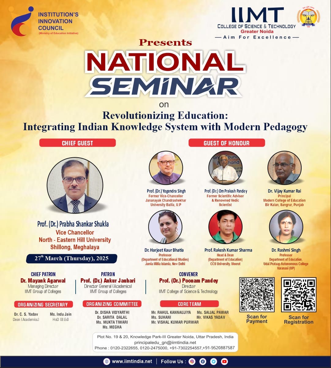 Explore Science and Technology Programs at IIMT - IIMT Group of Colleges